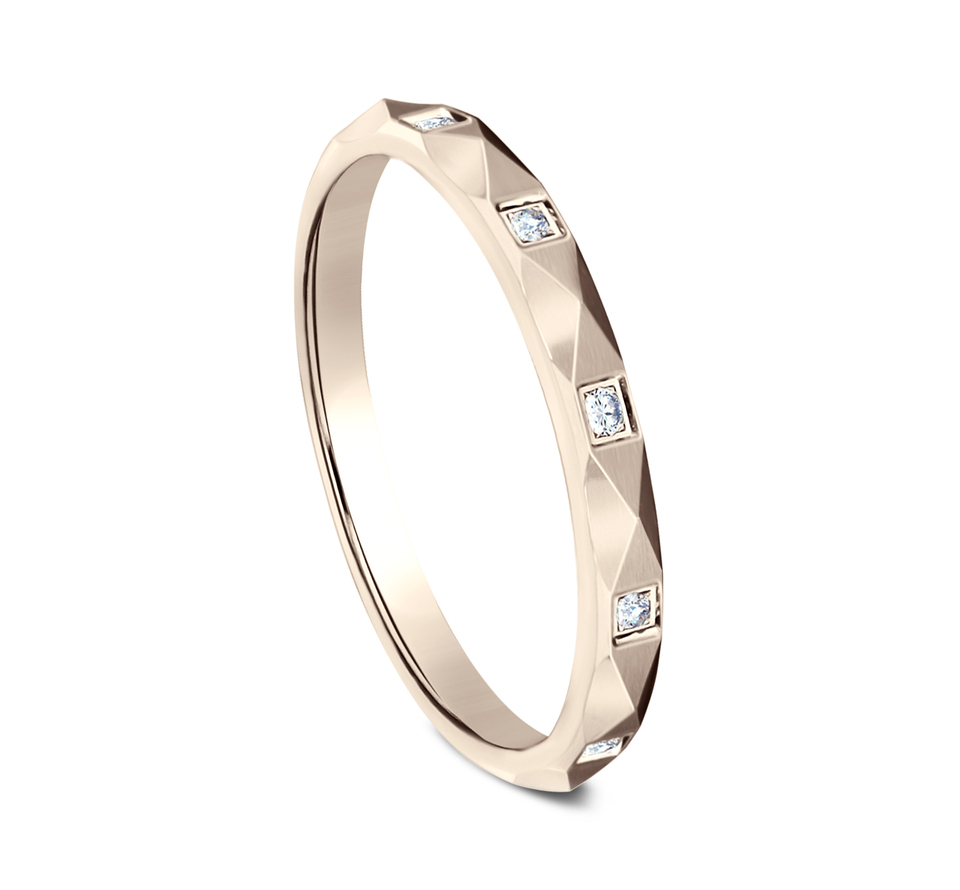 The Cleopatra, 2.5mm - 14K Rose | Benchmark Rings