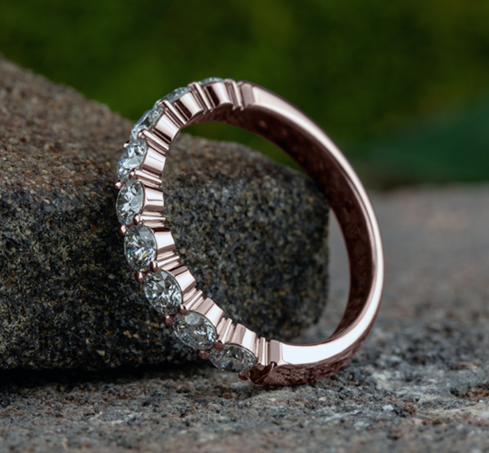 The Ella, 3mm - Platinum | Benchmark Rings