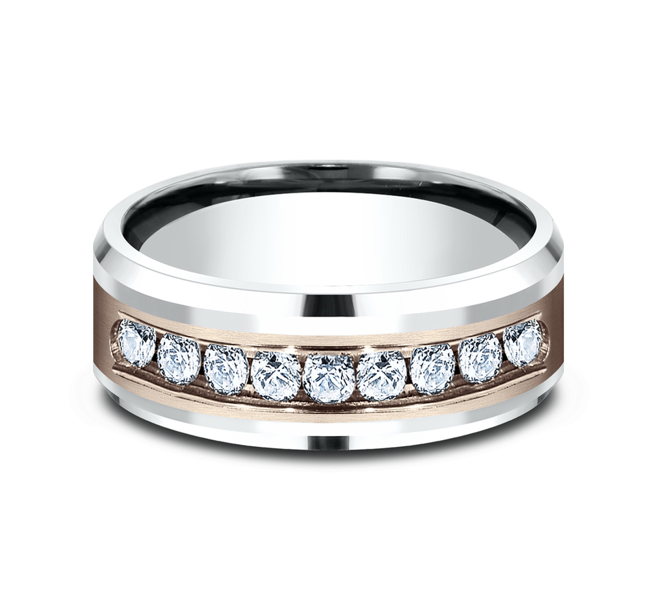 The Roosevelt, 8mm - 14K Yellow | Benchmark Rings