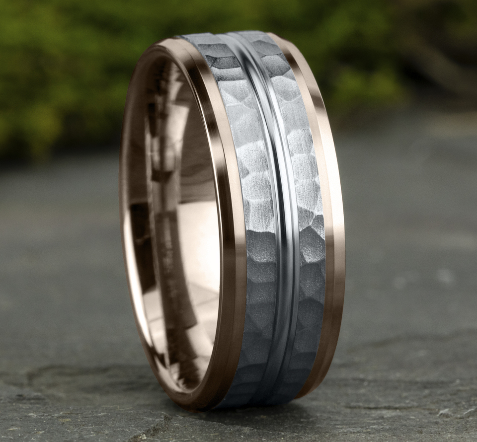 The Echo, 8mm - Platinum | Benchmark Rings