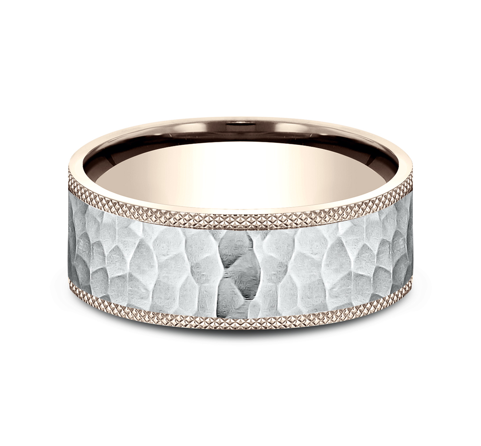 The Titan, 8mm - 14K Yellow | Benchmark Rings