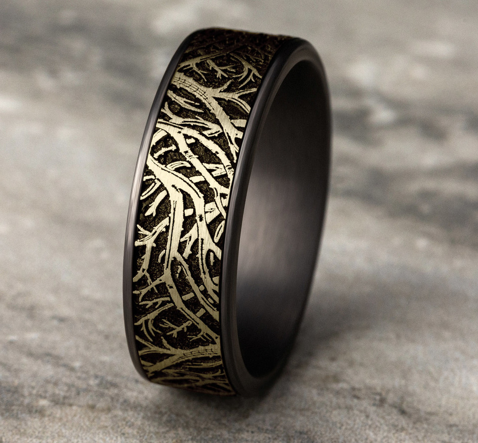 The Artemis, 6mm - Tantalum Dark | Benchmark Rings
